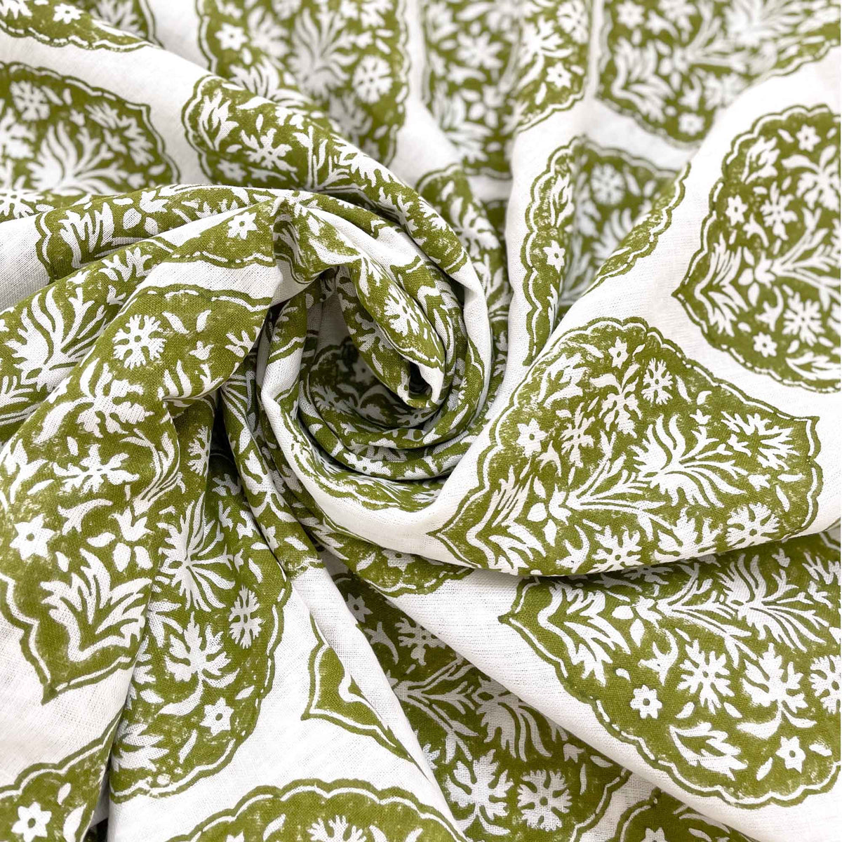 DesiCrafts Solid and Printed Linen Fabrics For Upholstery & Dresses