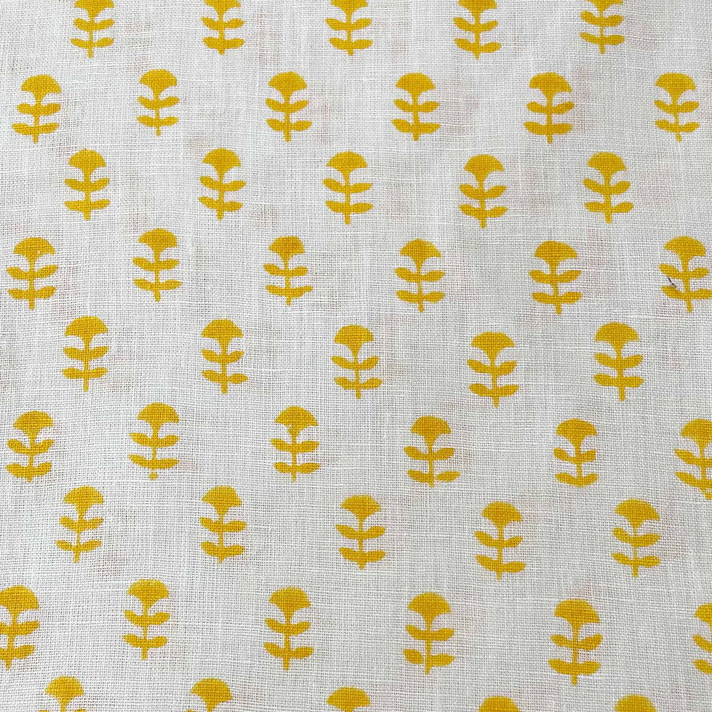 DesiCrafts Solid and Printed Linen Fabrics For Upholstery & Dresses