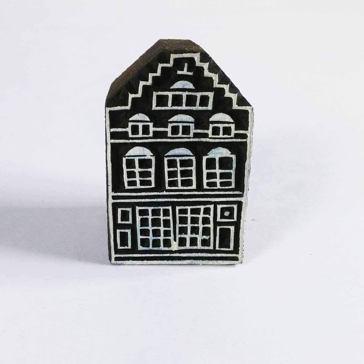 Old Building Wooden Block Printing Stamp – DesiCrafts